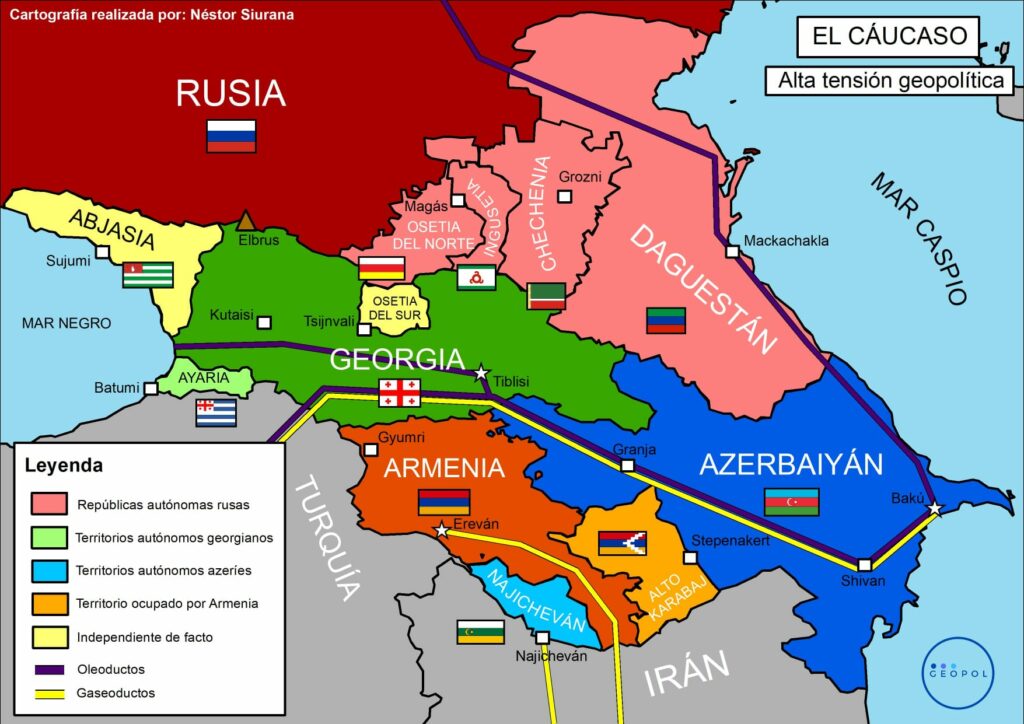 EL CÁUCASO, ALTA TENSIÓN GEOPOLÍTICA - Geopol 21