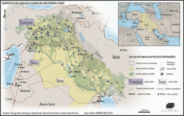 EL CONFLICTO POR EL AGUA EN LOS RÍOS TIGRIS Y ÉUFRATES - Geopol 21