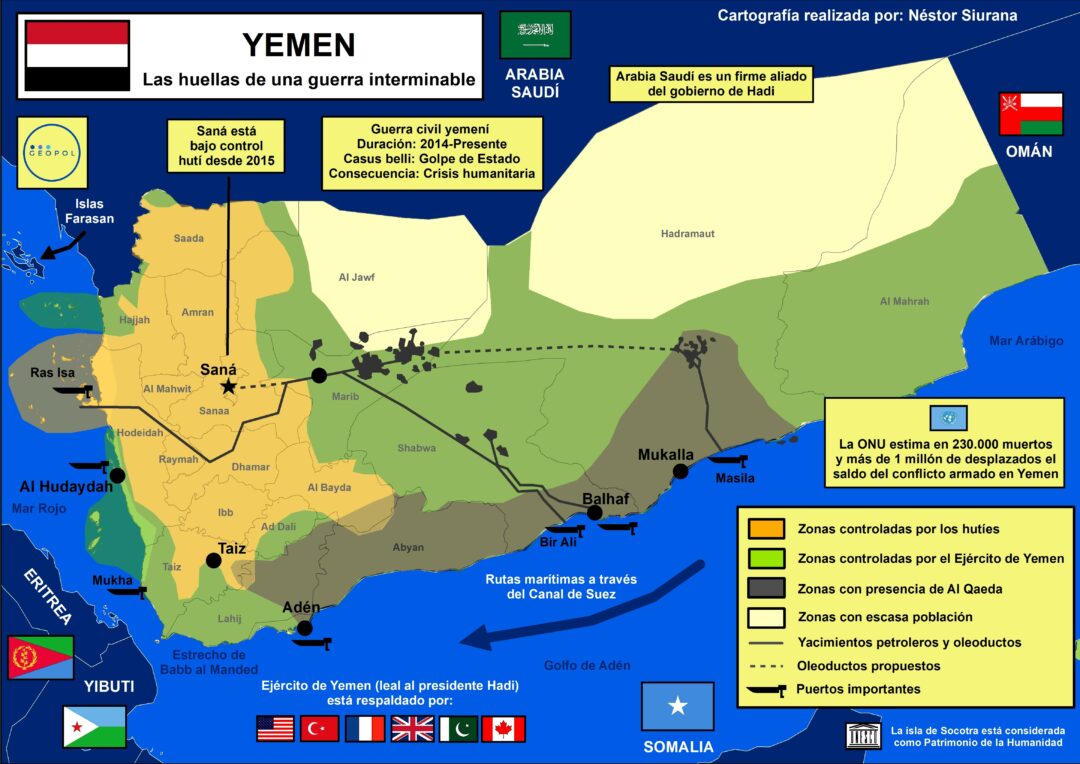YEMEN, LAS HUELLAS DE UNA GUERRA INTERMINABLE - Geopol 21