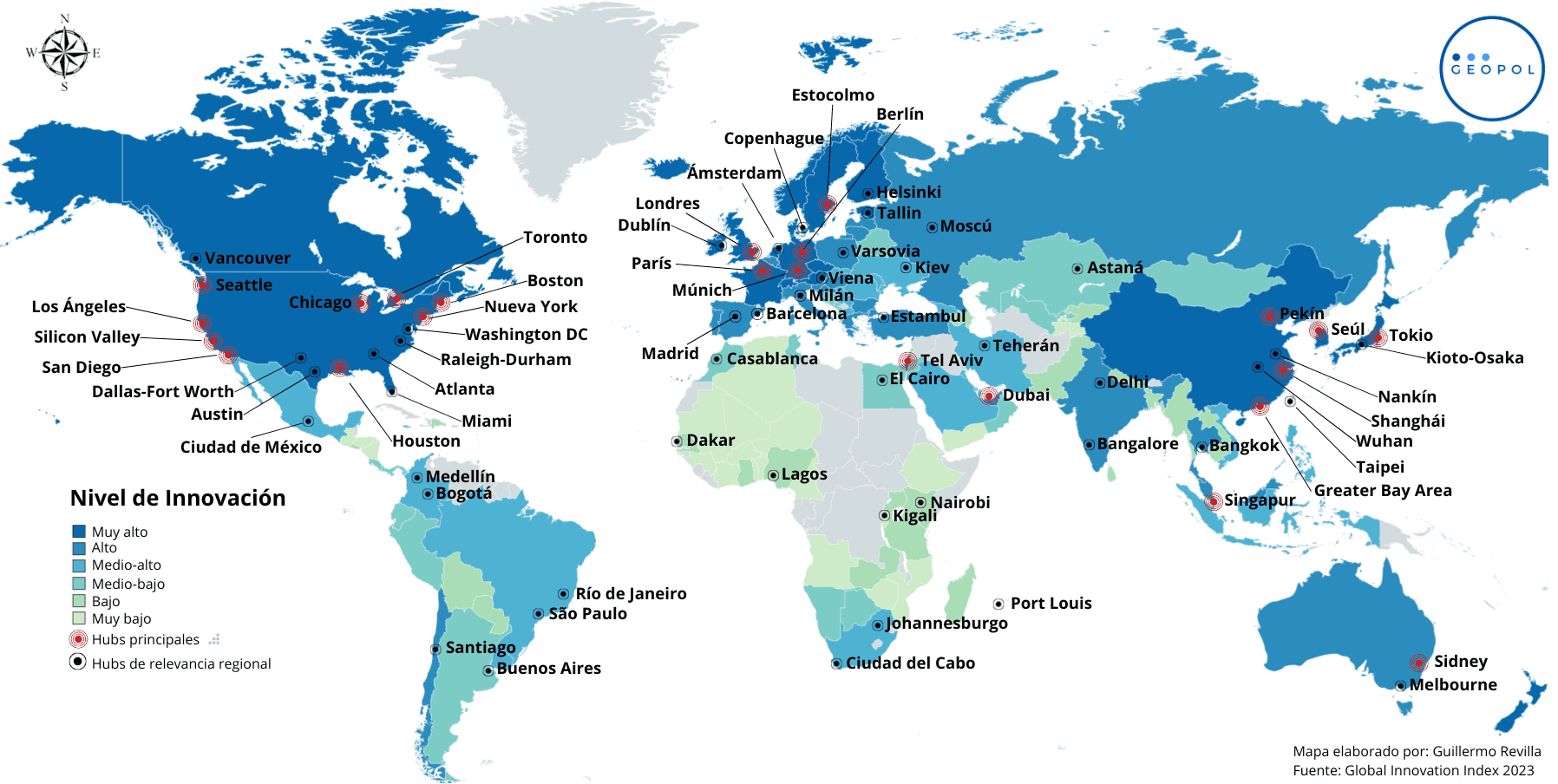 EL LIDERAZGO DE LOS PAÍSES EMERGENTES EN MATERIA DE INNOVACIÓN - Geopol 21